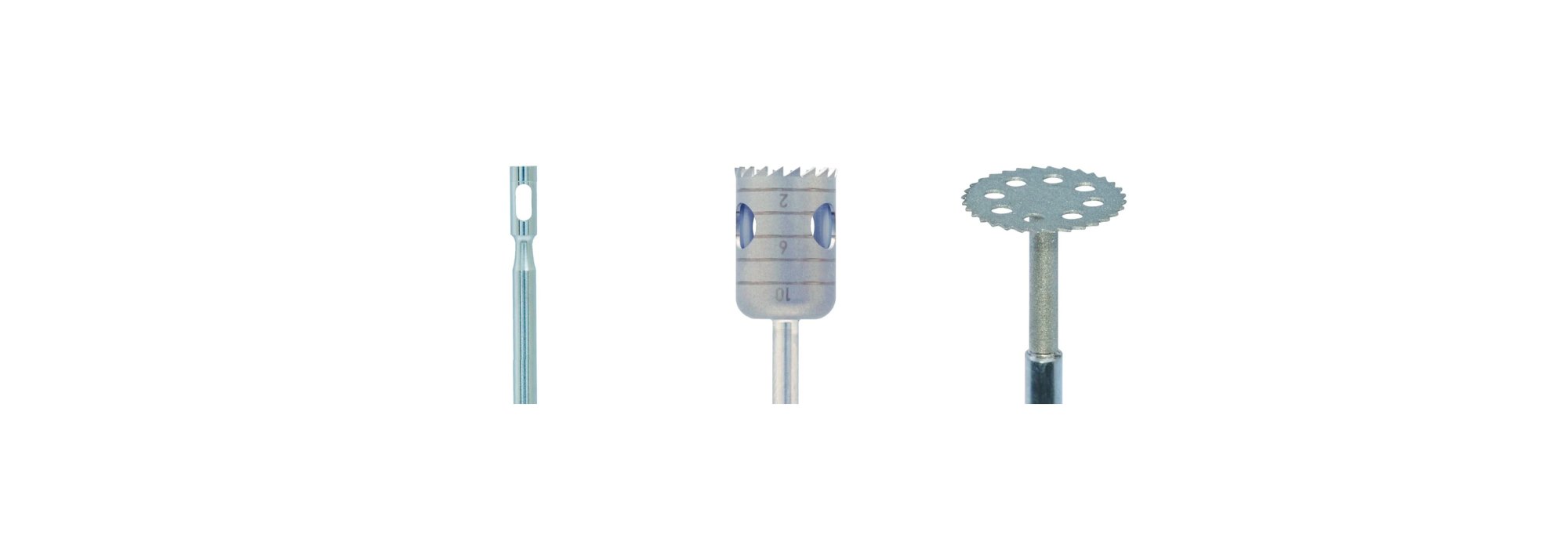 Trepane / Stanzen / Osteotomiescheiben